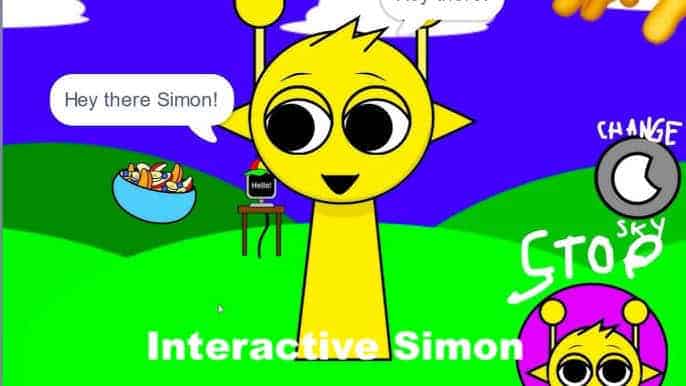 Interactive Simon - Play on Sprunki Play