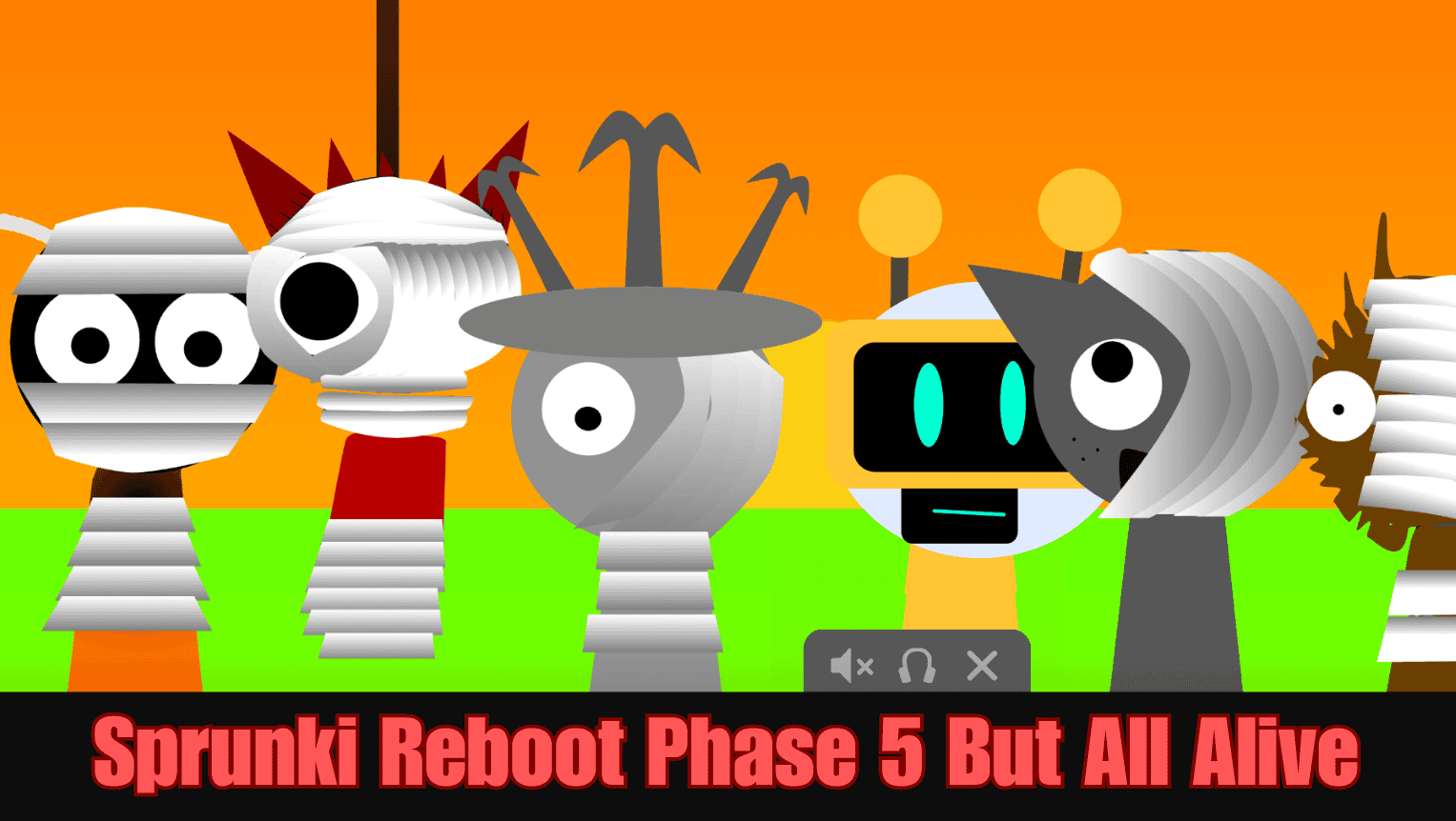 Sprunki Reboot Phase 5 But All Alive - Play on Sprunki Play