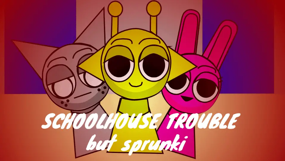 Sprunki But SchoolHouse Trouble - Play on Sprunki Play