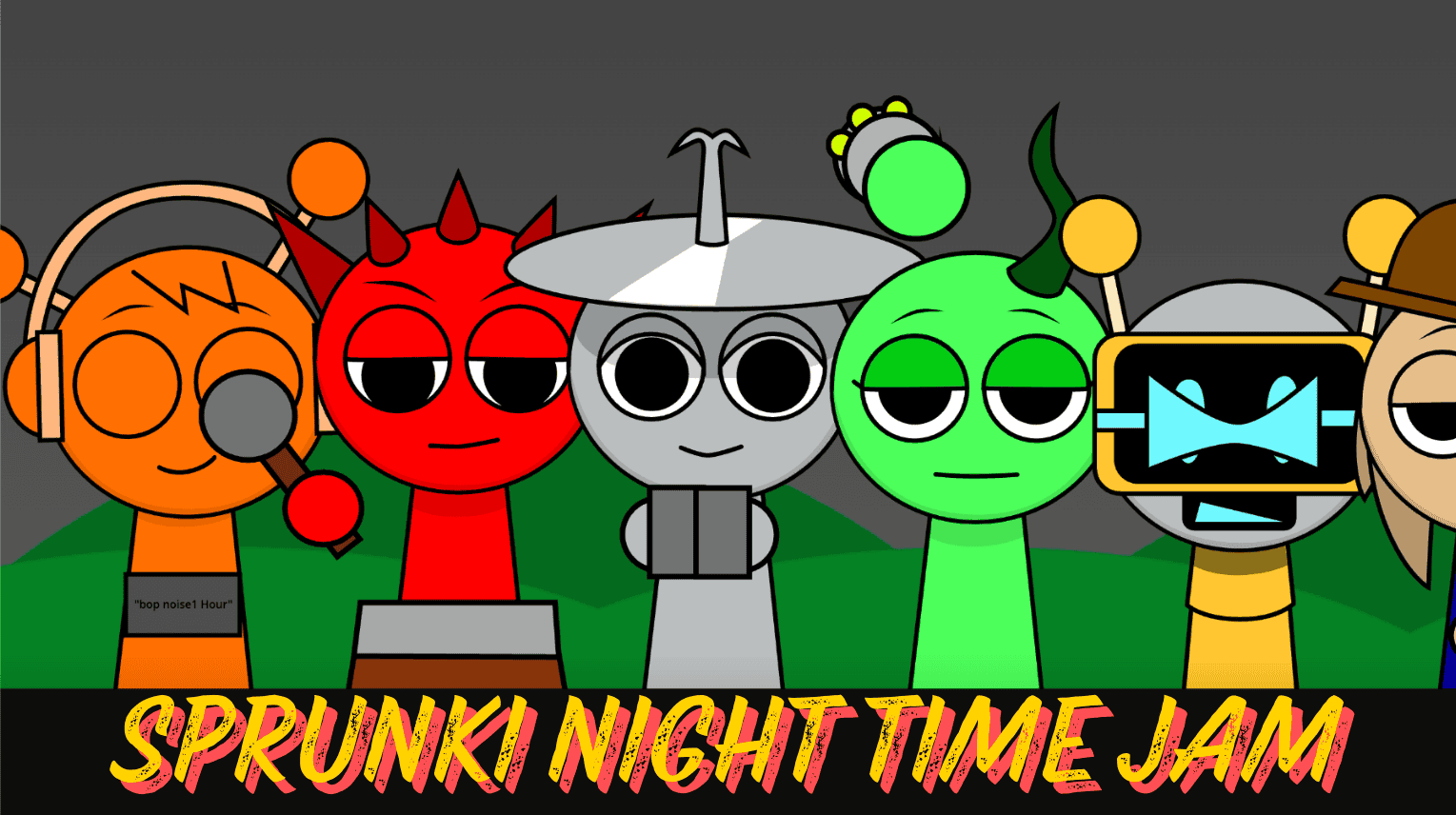 Sprunki Night Time Jam - Play on Sprunki Play