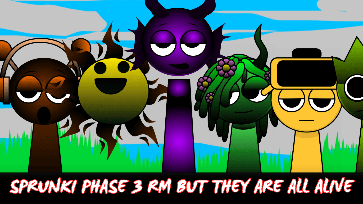 Sprunki Phase 3 RM But All Alive - Play on Sprunki Play