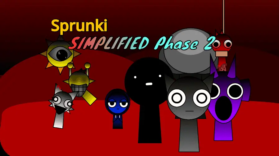 Sprunki Simplified Phase 2 All Character - Play on Sprunki Play