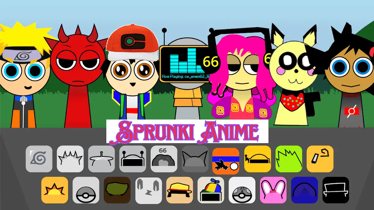 Sprunki Anime - Play on Sprunki Play