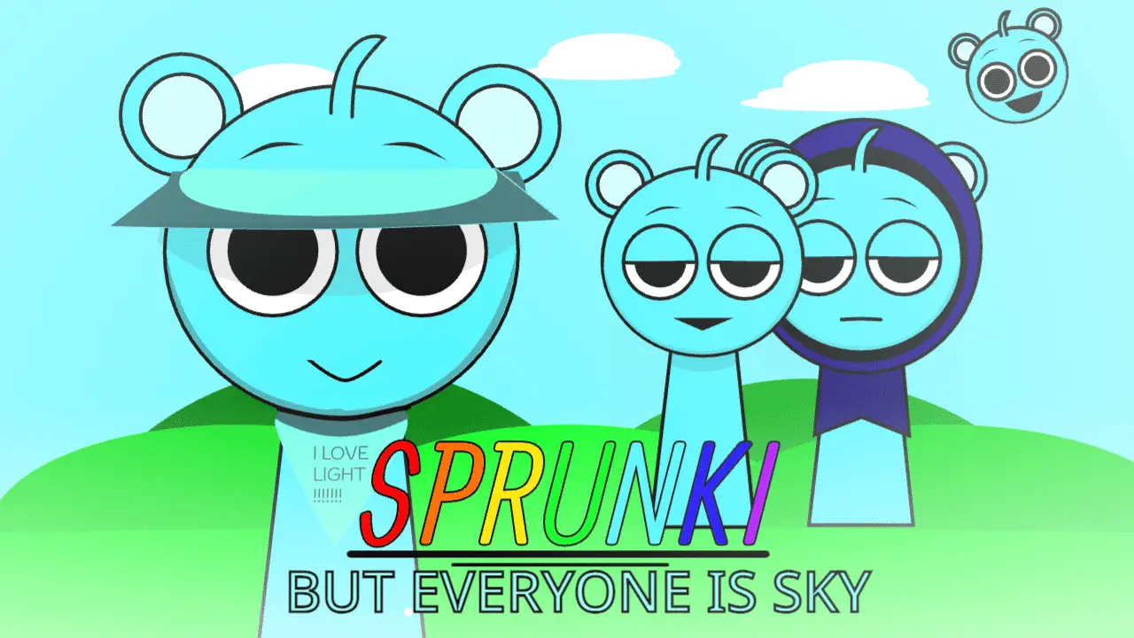 Sprunki But Everyone Is Sky - Play on Sprunki Play