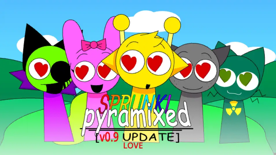 Sprunki Pyramix 0.9 Love Edition - Play on Sprunki Play